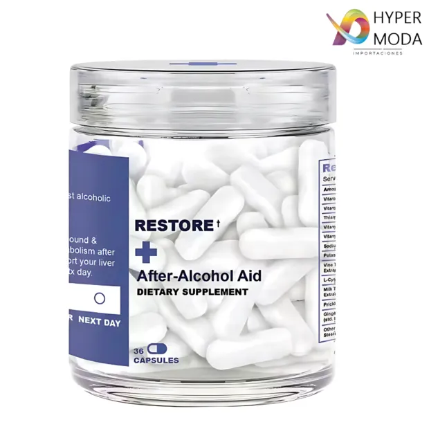 Capsulas Para La Cruda Resaca Guayabo - habitainova.com